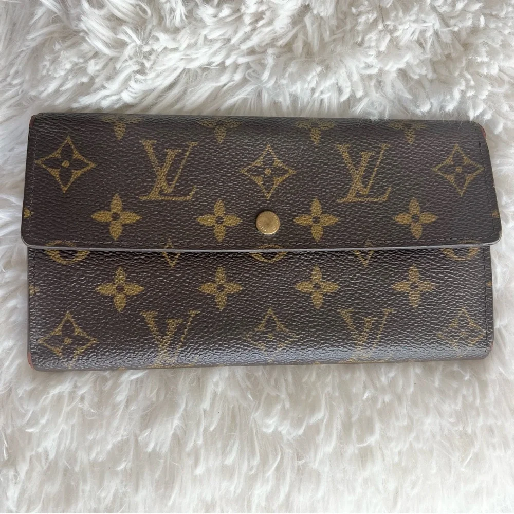 Louis Vuitton | Bags | Louis Vuitton Long Bifold Wallet Vintage ...